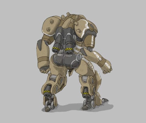 Mech Armor Concept Art | Los Biónicos