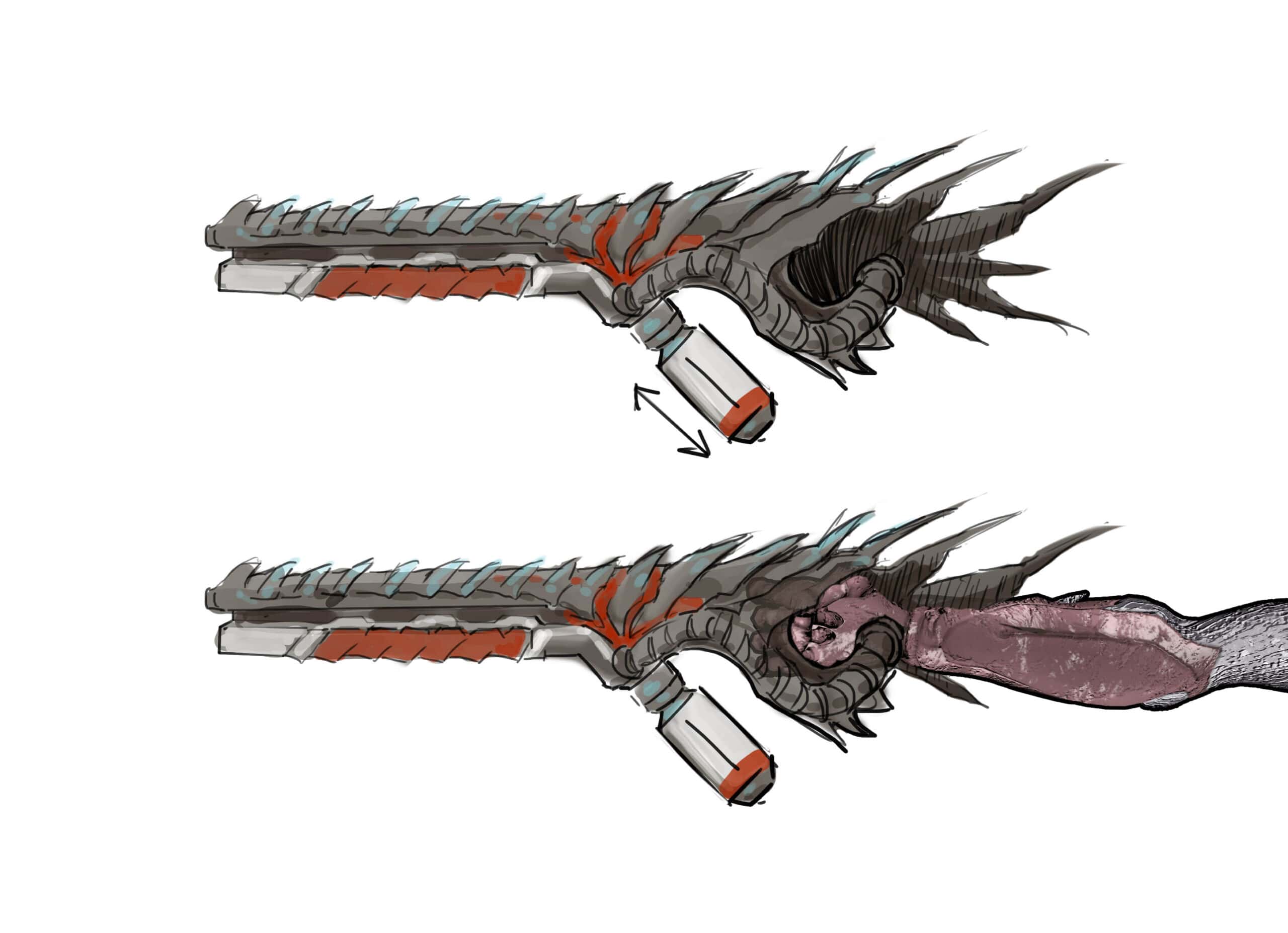 Alien Melee Weapons